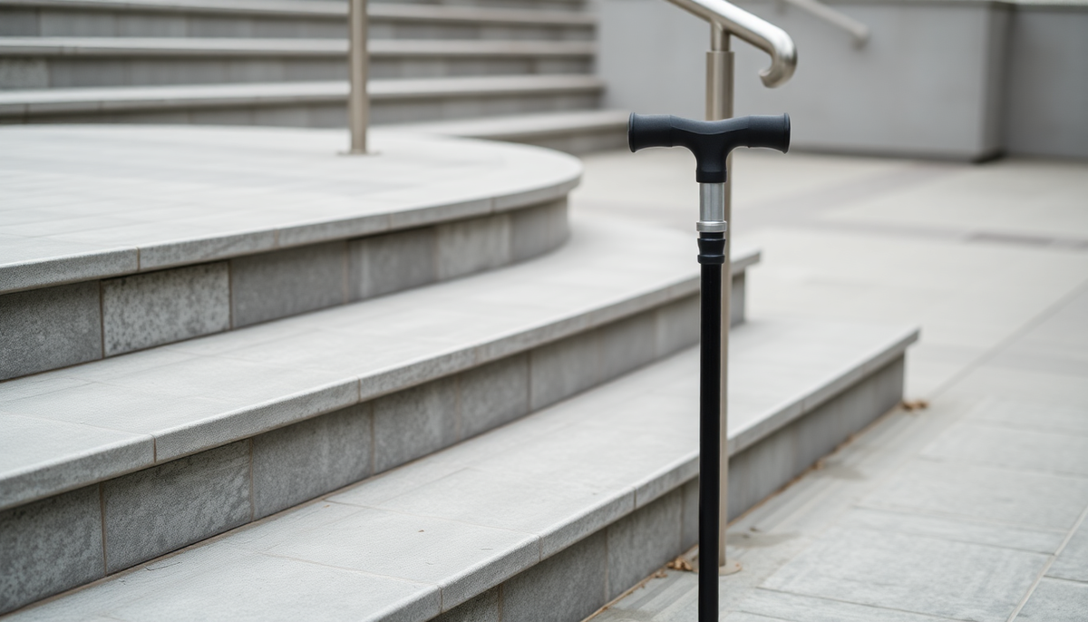 How to Navigate Stairs & Curbs with a Cane: Safe Techniques & Drills ...