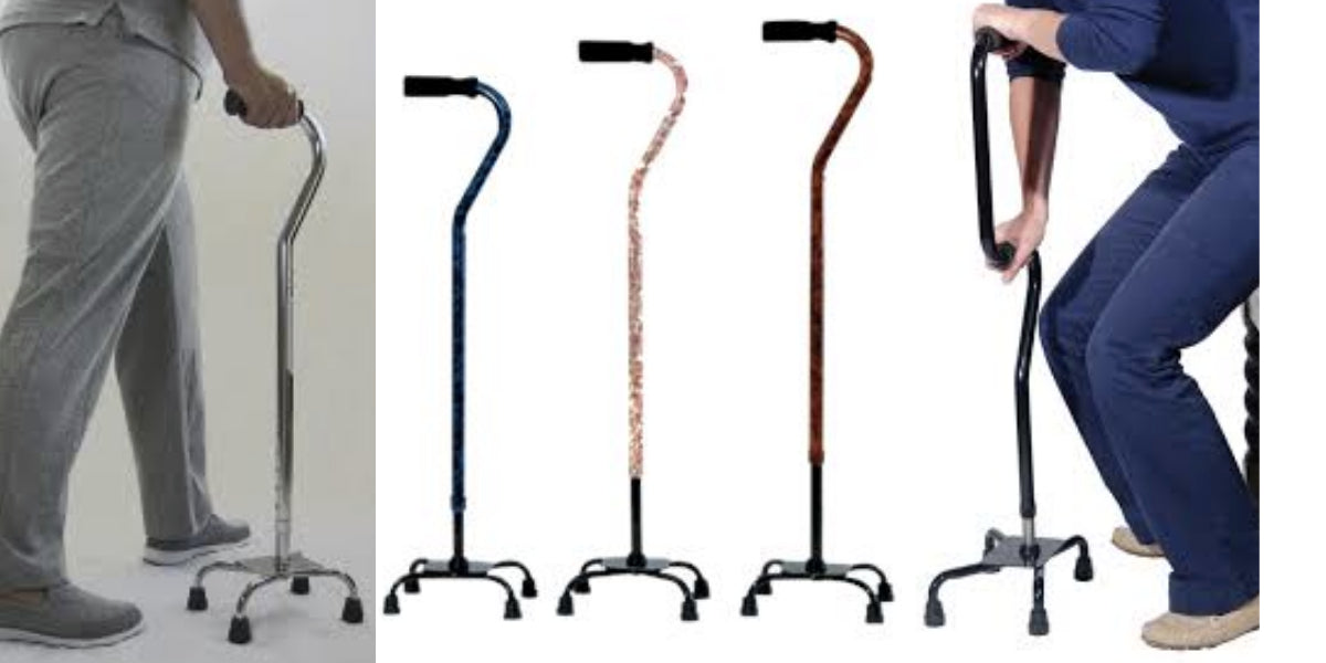 Quad Canes for Adding Stability to your Walk – Classy Walking Canes