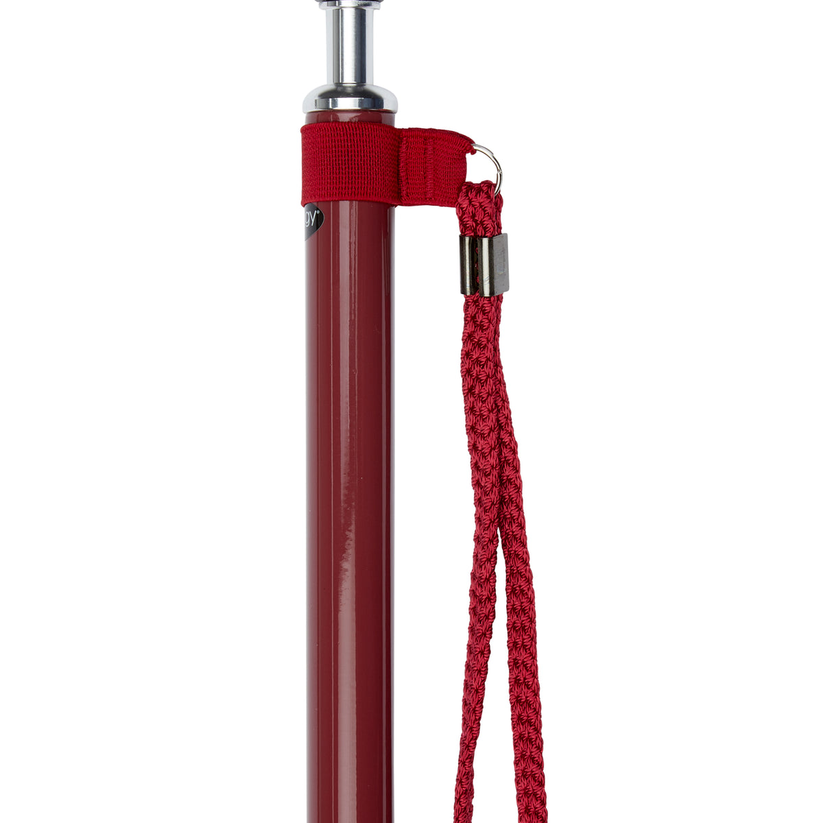 Adjustable Cane in Red with Comfy Grip – Classy Walking Canes
