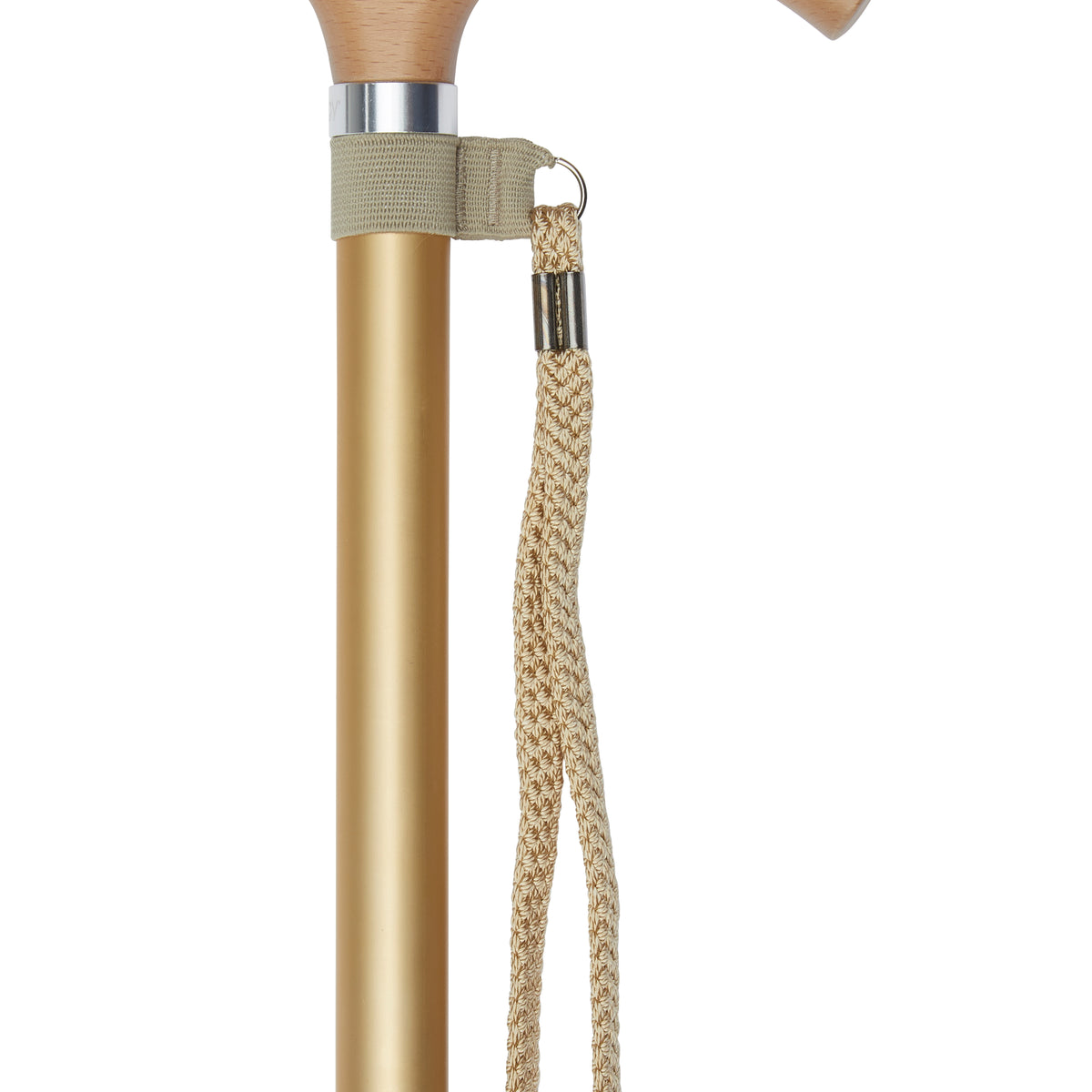 Adjustable Height Walking Cane in Gold Design – Classy Walking Canes
