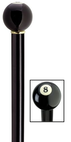 Eight Ball Walking Stick – Classy Walking Canes