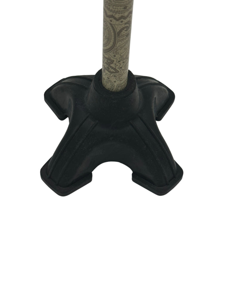 Heavy Duty Rubber Self Standing Quad Base