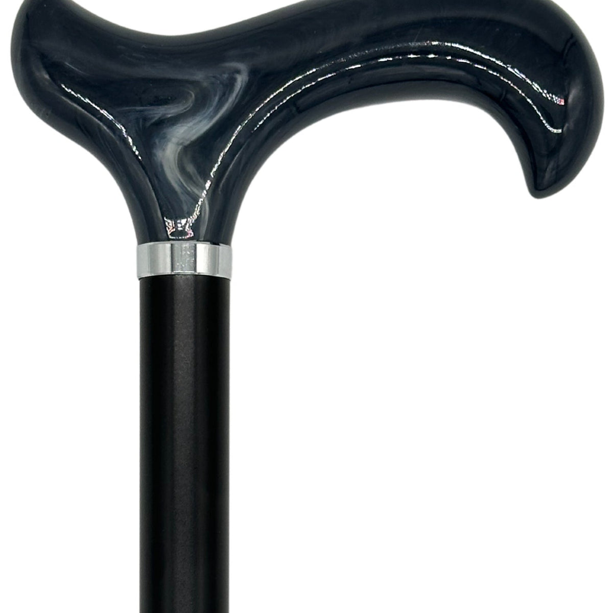 Tall Adjustable Classy Cane in Grey Horn 31" to 38" – Classy Walking Canes