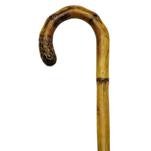 Ladies Carved Bulb Nose – Classy Walking Canes