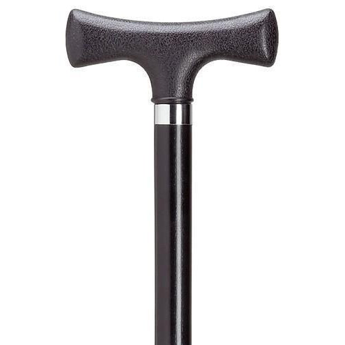 Men's T Handle Cane Black – Classy Walking Canes