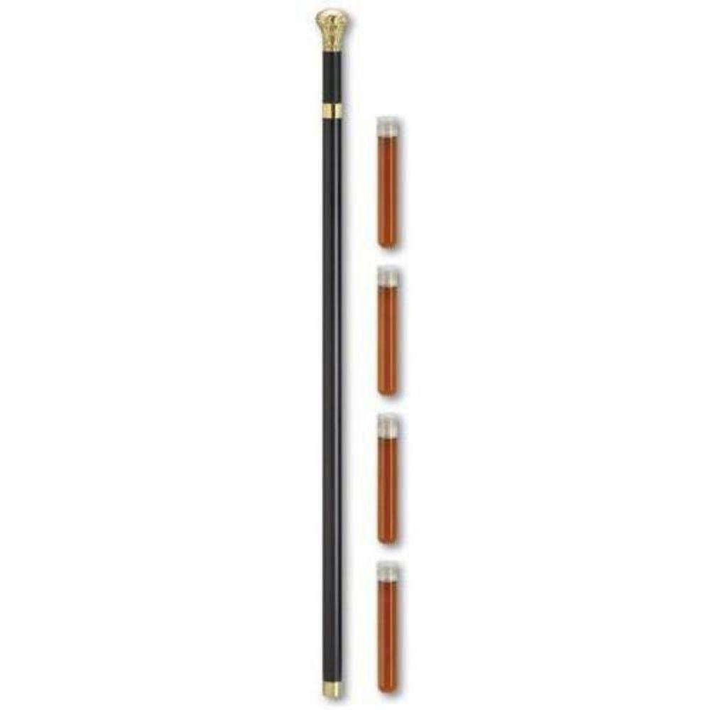 Straight Brandy Walking Cane with Regal Handle – Classy Walking Canes